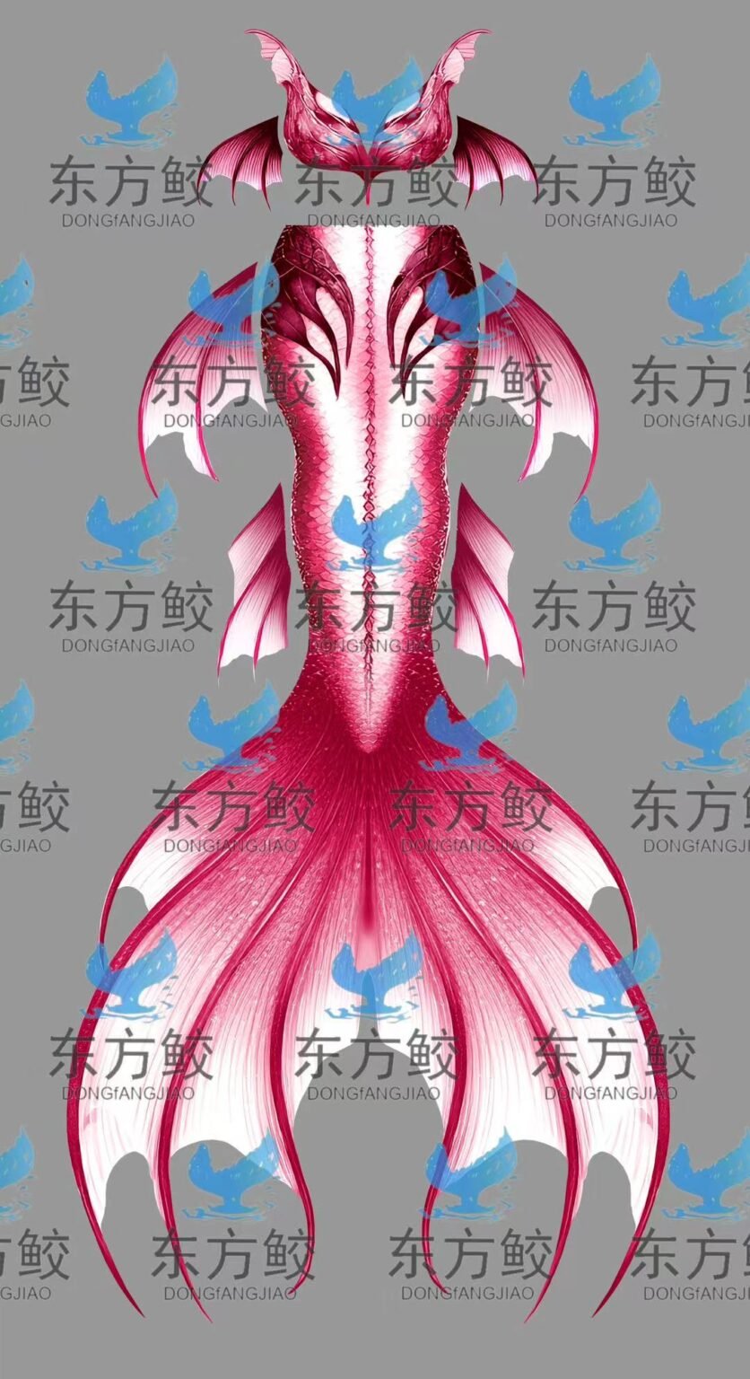 Fabric Bio-inspired Mermaid Tail No.1 - Detachable Mermaid Tail ...